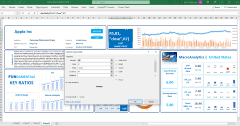 Financial Modeling Excel Add-in | EquityRT
